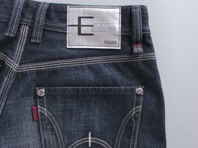 FREEDOM PROJECT × EDWIN E-Function EG2252 TAKERU MODEL エドウィン ウインドストッパー デニム ジーンズ Sz.M メンズ ...