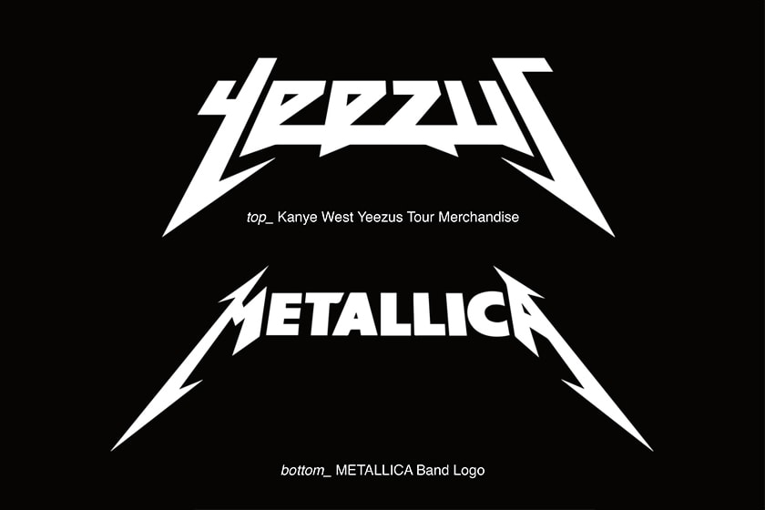 From Yeezus to Purpose: Streetwear's Abuse of Heavy Metal Fonts | Hypebeast