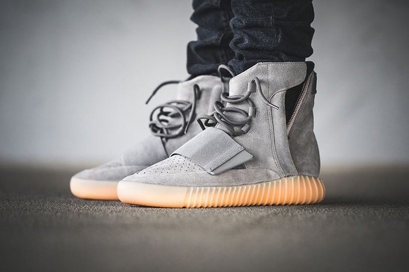 adidas Originals Yeezy Boost 750 Light Grey and Gum Retailer Lookbooks ...