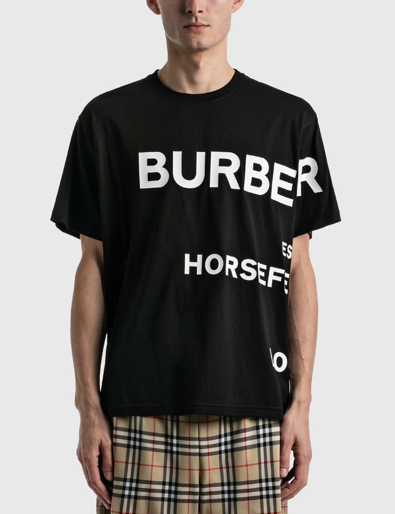 Burberry - Horseferry Print Cotton Oversized T-shirt | HBX