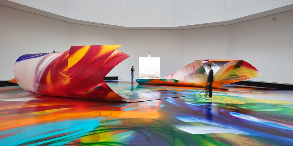 Katharina Grosse 'The Sprayed Dear' Staatsgalerie Stuttgart | Hypebeast