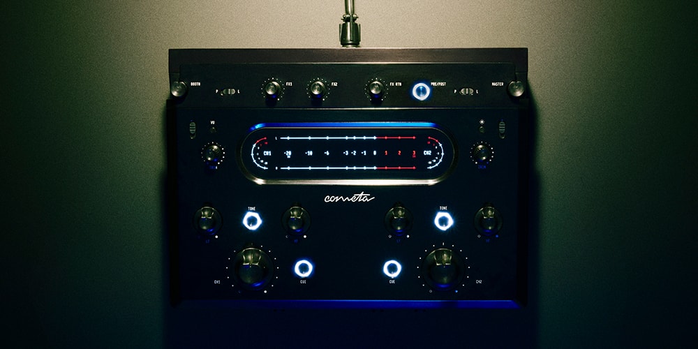 Lançamento do mixer DJ rotativo Cometa M2 | Hypebeast