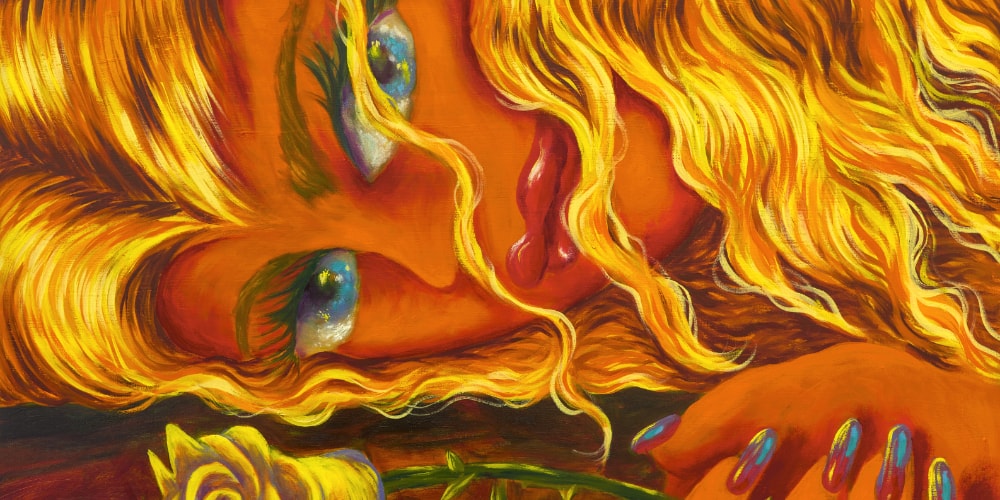Ana Benaroya – "Eternal Flame" in der Flag Art Foundation, New York ...