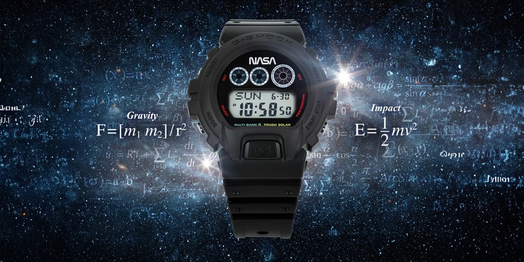 G-SHOCK 攜手 NASA 推出全新聯名錶款 | Hypebeast
