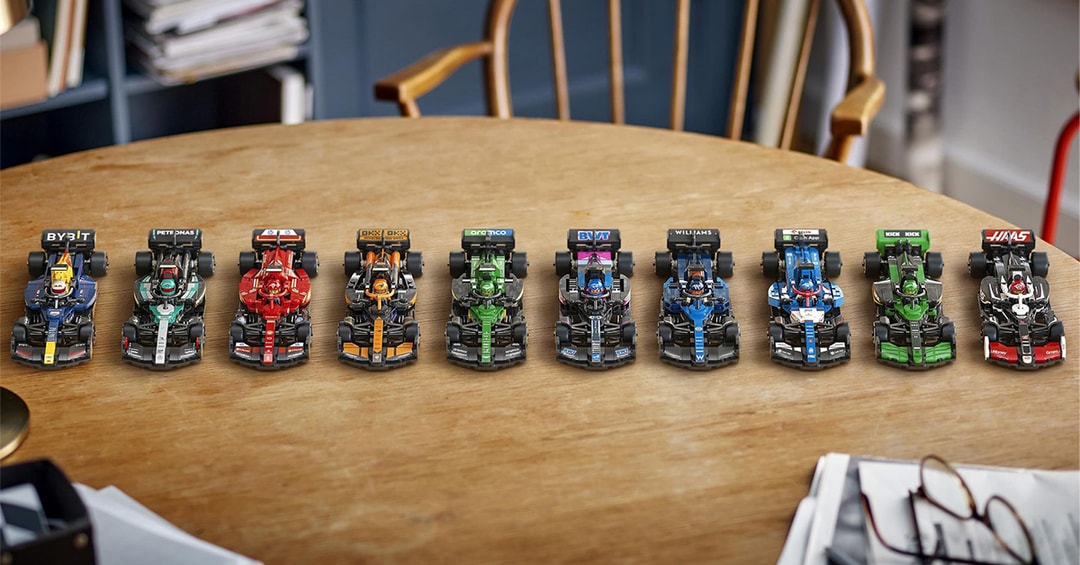 LEGO 攜手 Formula 1 推出首回合作積木套裝 | Hypebeast