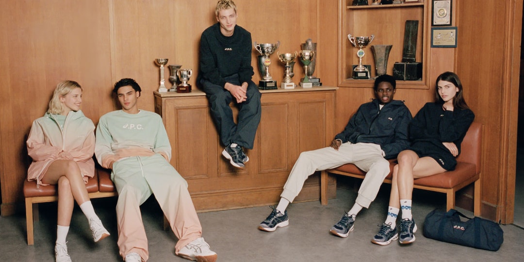ASICS x A.P.C. 最新聯名網球系列正式登場 | Hypebeast