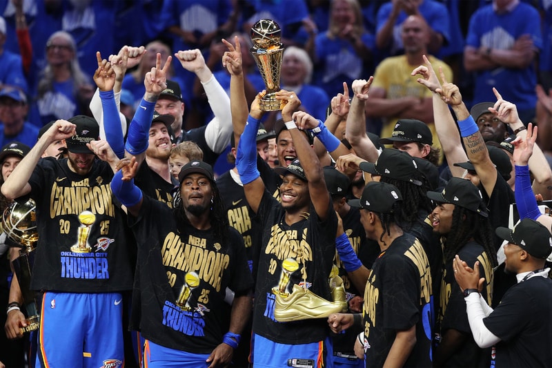 未來無限可能！Oklahoma City Thunder 成功贏得 NBA 總冠軍
