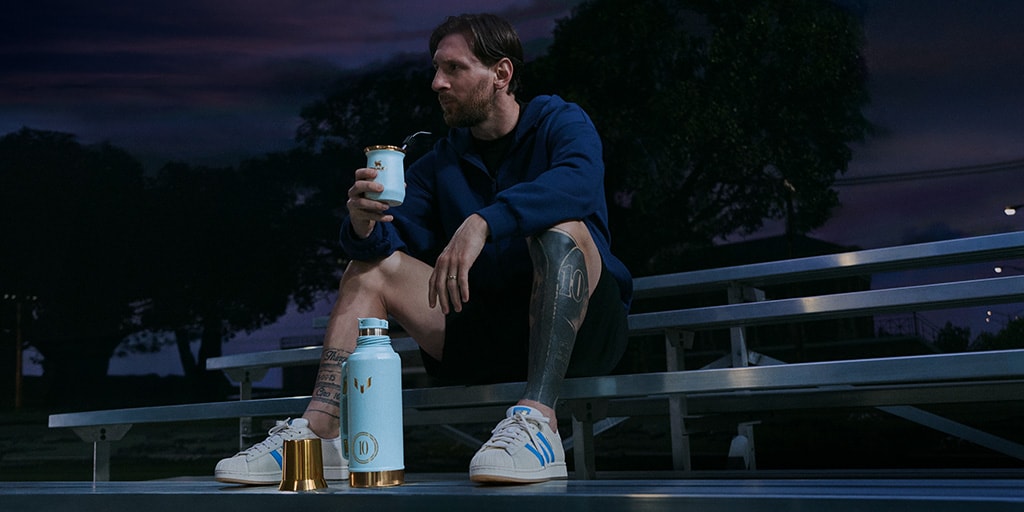 Lionel Messi 聯手 Stanley 1913 推出限量款「Striker Blue」杯具系列 | Hypebeast