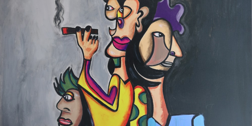 Andres Valencia《Profiles in Color》個展｜Nassau County Museum of Art ...