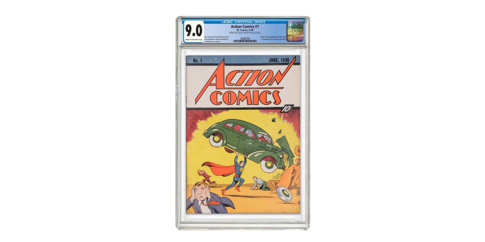 Nicolas Cage 舊藏《Action Comics #1》以 1,500 萬美元成交 再創天價紀錄 | Hypebeast