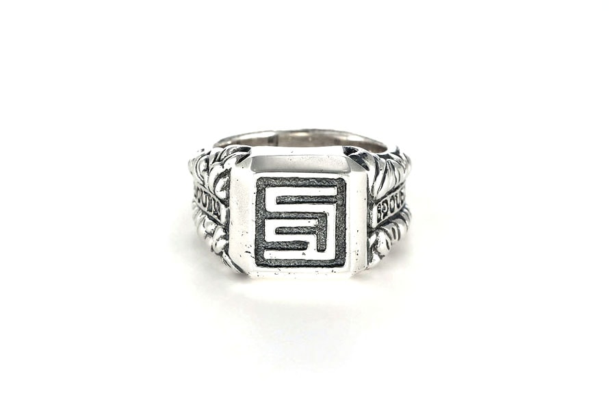 S/DOUBLE Bill Wall Leather BEAMS Ring | HYPEBEAST