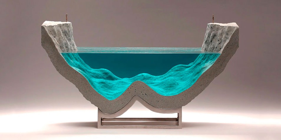 Ben Young's Glass, Concrete and Steel Sculptures | Hypeart