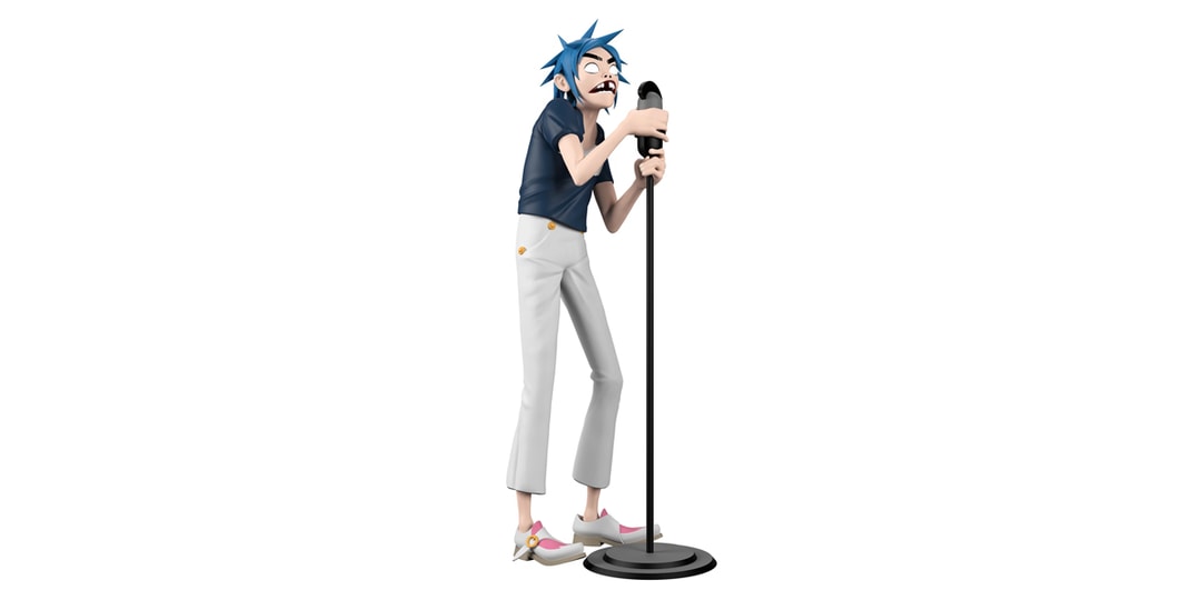 Gorillaz x Superplastic 2D Vinyl Art Toy Release | Hypebeast