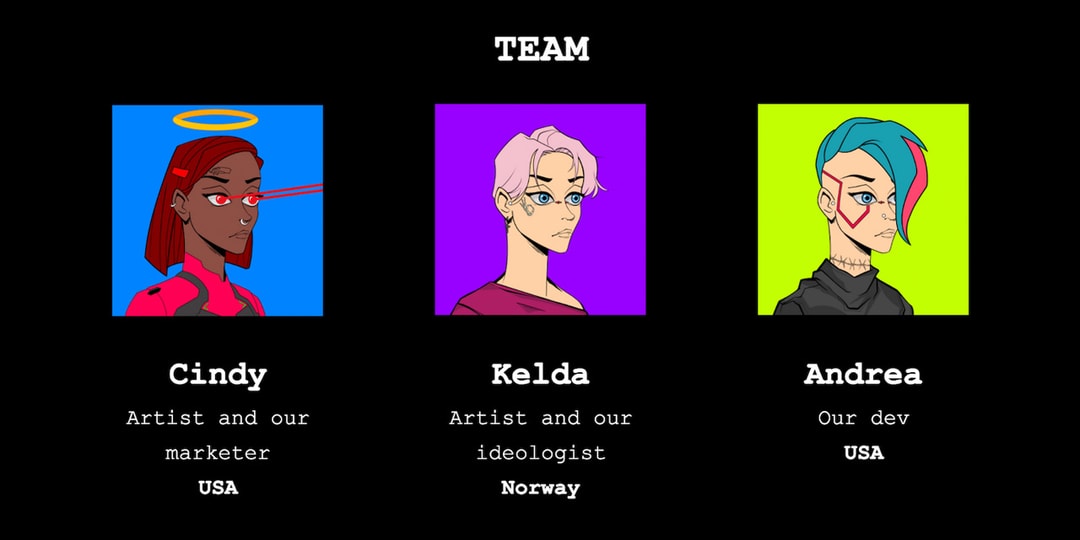 Fame Lady Squad Fraud NFT Art Collective | Hypeart