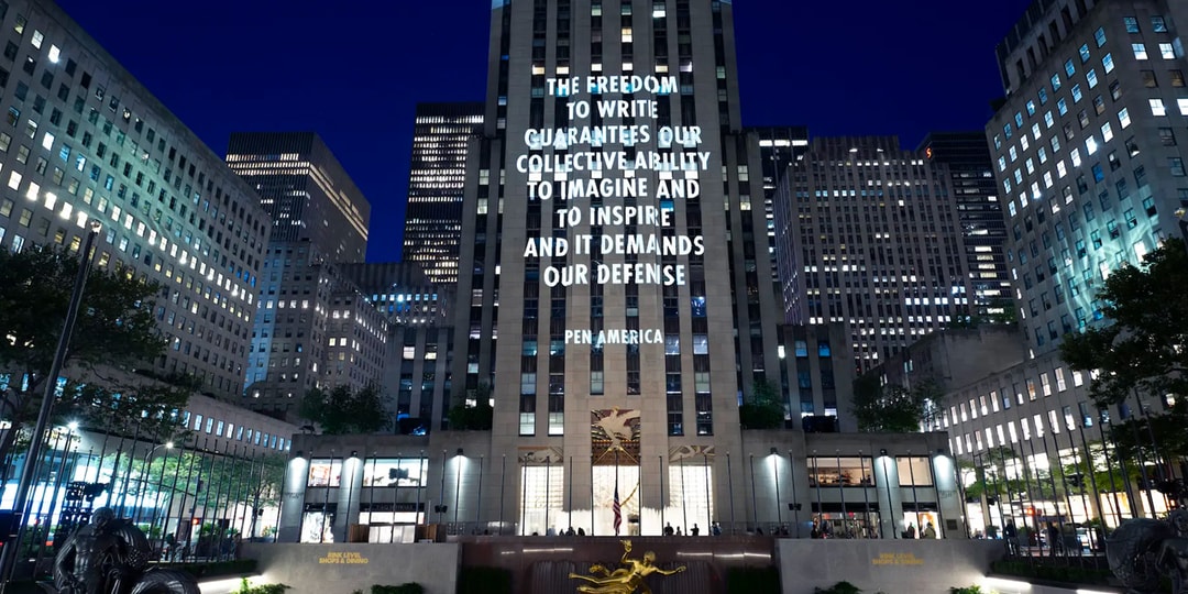 Jenny Holzer 'SPEECH ITSELF' PEN America Installation | Hypebeast