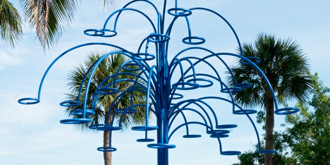 CJ Hendry HOOPS Tree Miami Sculpture Art Basel Prize | Hypeart