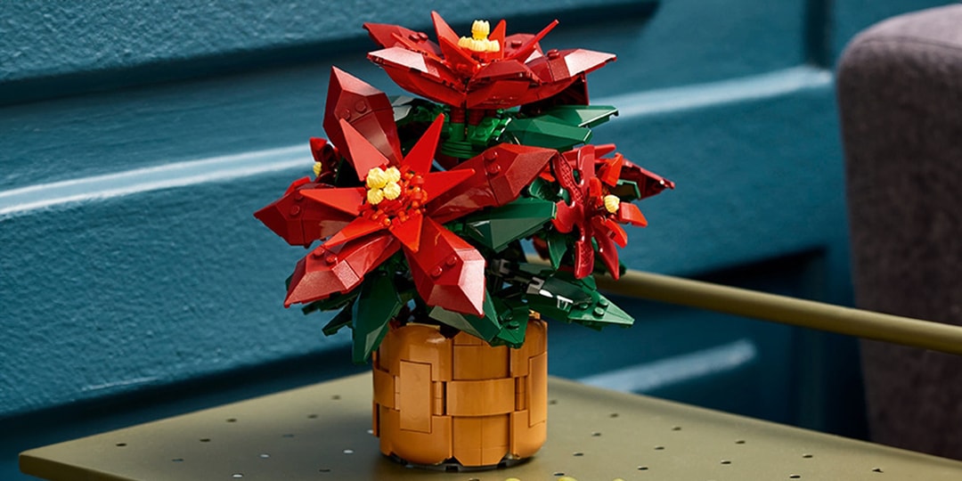 LEGO Icons Wreath Poinsettia 10340 10370 Release Date | Hypebeast