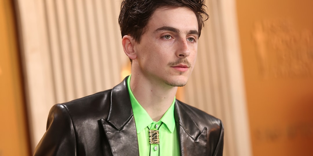 Wrist Check: Timothée Chalamet $25K Cartier Watch Bolo Tie | Hypebeast