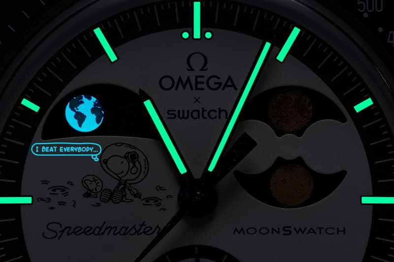 MoonSwatch Mission to Earthphase Moonshine Gold | Hypebeast
