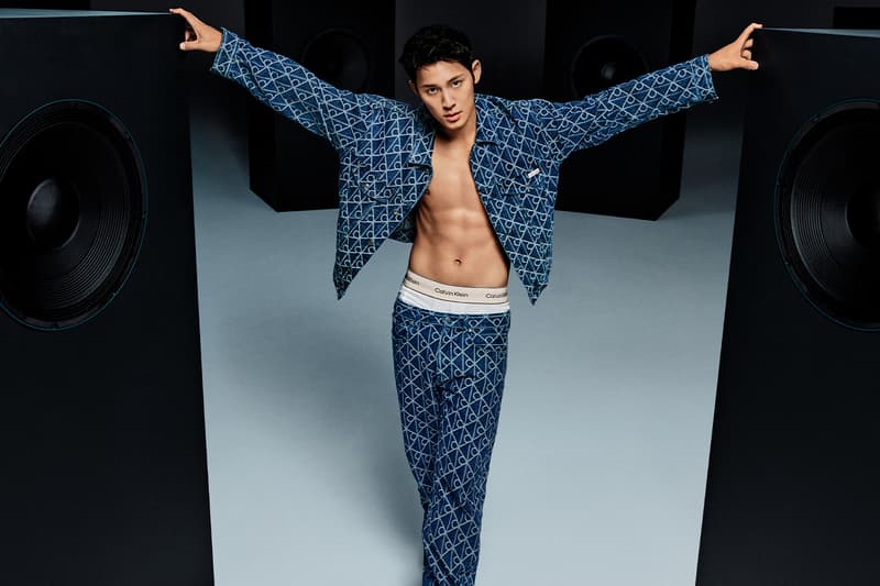 SEVENTEEN MINGYU Calvin Klein New Denim Campaign | Hypebeast