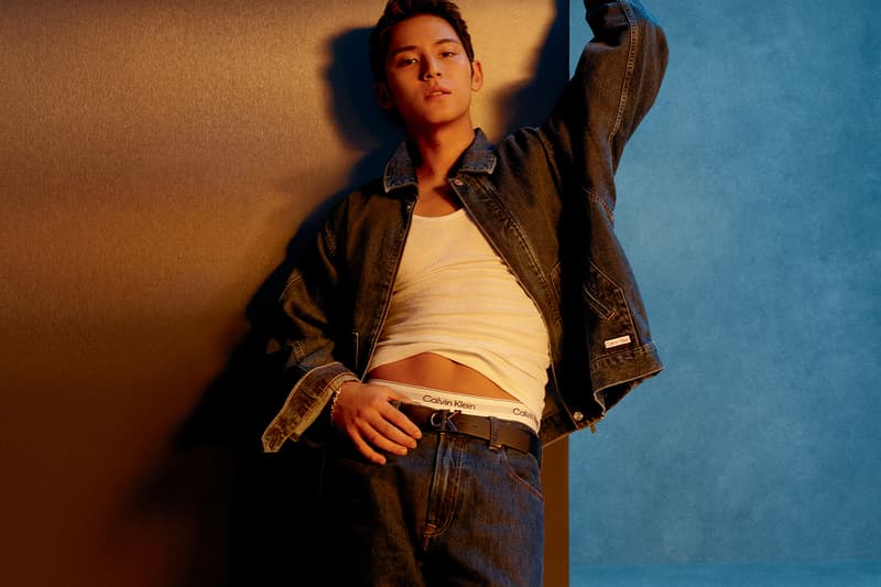SEVENTEEN MINGYU Calvin Klein New Denim Campaign | Hypebeast
