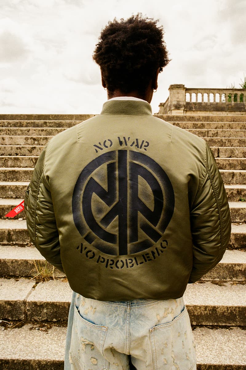 Alpha Industries x No Problemo 携手重新演绎经典 MA-1 飞行外套 | Hypebeast