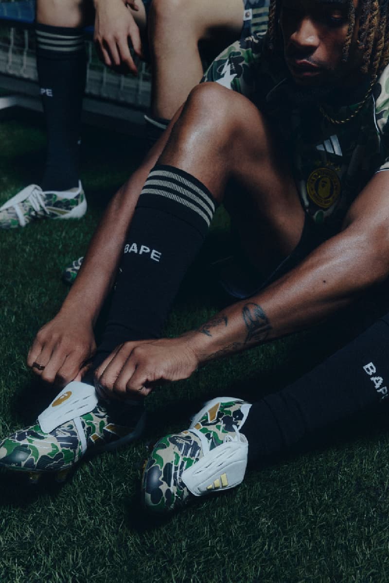 BAPE x adidas Soccer Collection Release Info | Hypebeast
