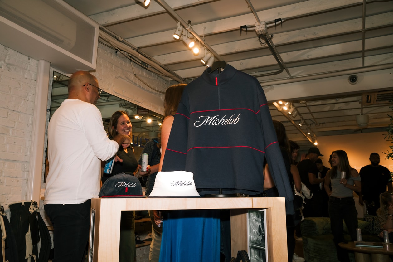 Hypegolf Clubhouse Debuts Michelob ULTRA Collab | Hypebeast