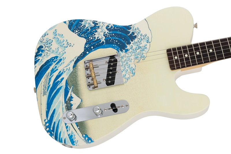 Fender 东京店铺推出葛饰北斋限定吉他系列 | Hypebeast