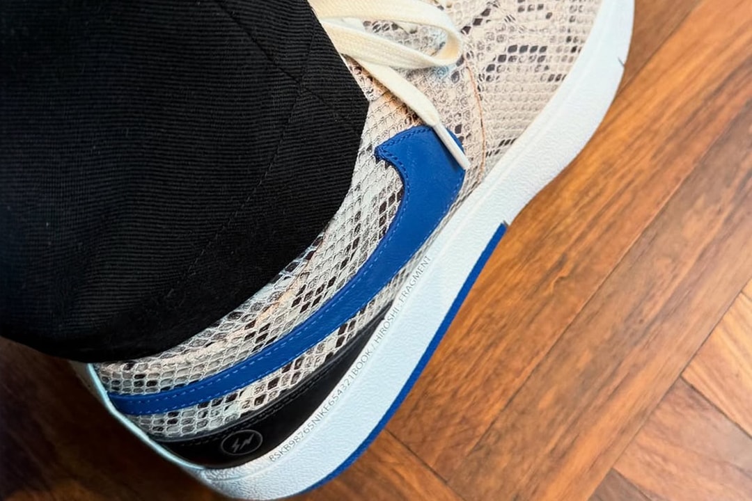 藤原浩率先亮相 fragment design x Nike Book 1 最新联名鞋款 | Hypebeast