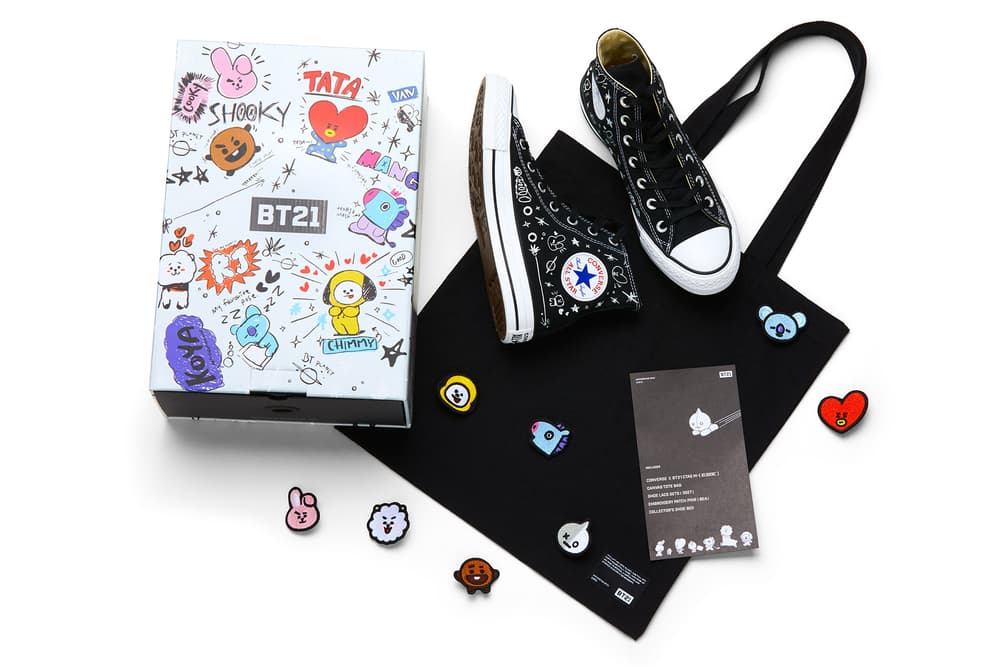 Converse's New Collab Stars BTS x LINE FRIENDS | HYPEBAE