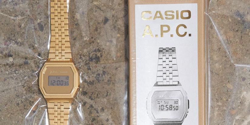 A.P.C. Collaborates With Casio on A1000 Watch | Hypebae