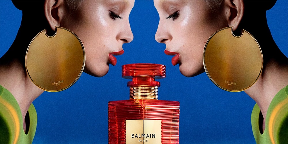 Balmain Beauty Drops New Red Hot Fragrance "Rouge" | Hypebae