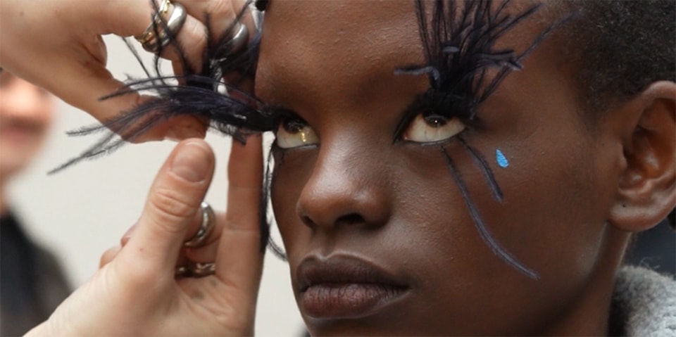 Thom Browne FW25 Show Hair, Makeup and Nails | Hypebae