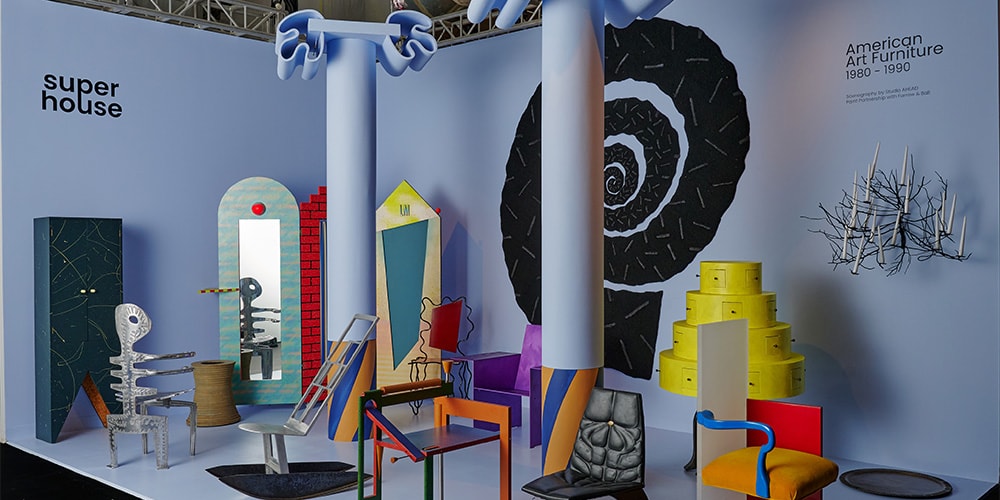 Pameran Superhouse ‘American Art Furniture: 1980–1990’ di Design Miami ...