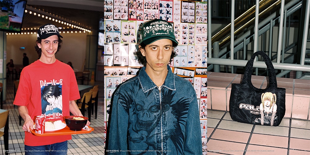 パレススケートボードと『デスノート』によるカプセルコレクション発売 | Hypebeast.JP