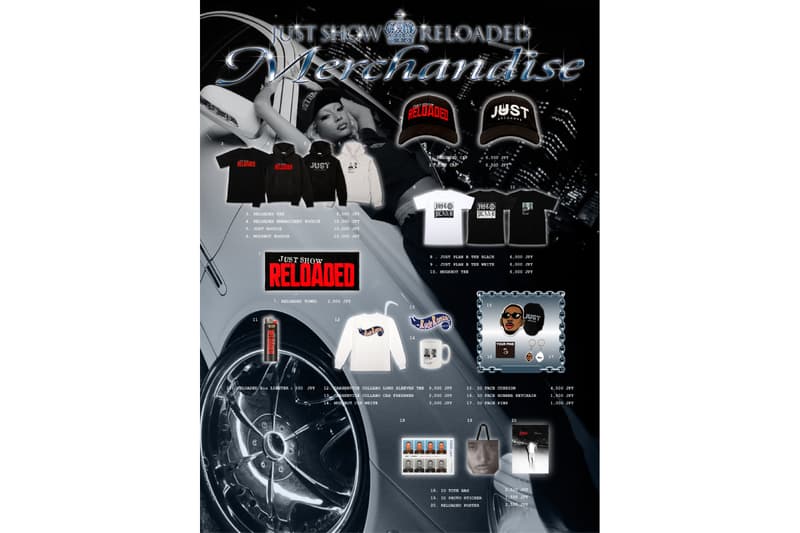 イオの横浜アリーナ公演「JUST SHOW RELOADED」を記念したマーチャンダイズを発表 | Hypebeast.JP
