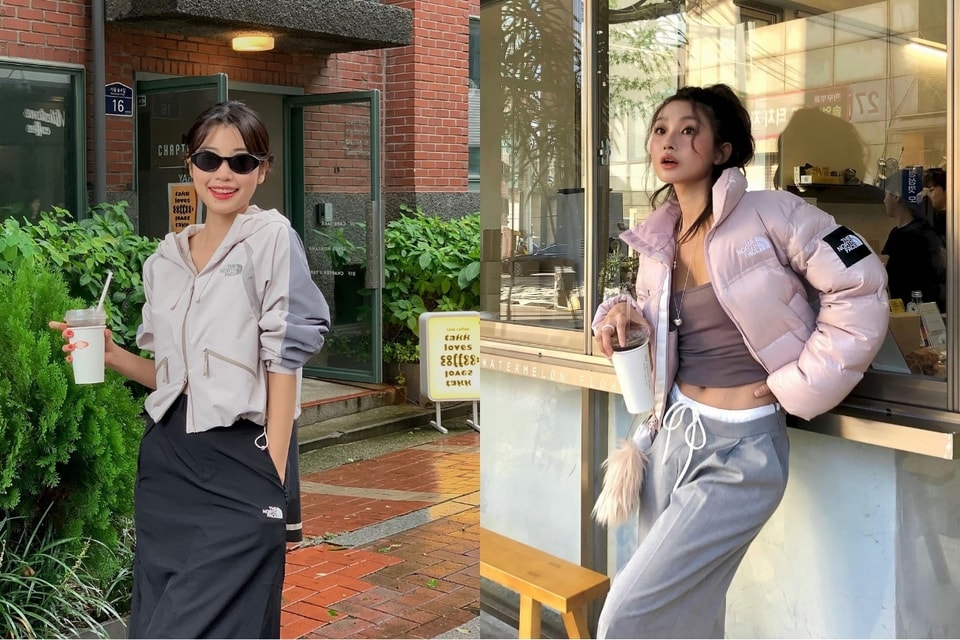 韓國女生都在穿：The North Face 的 White Label Collection，很適合運動混搭風 - POPBEE