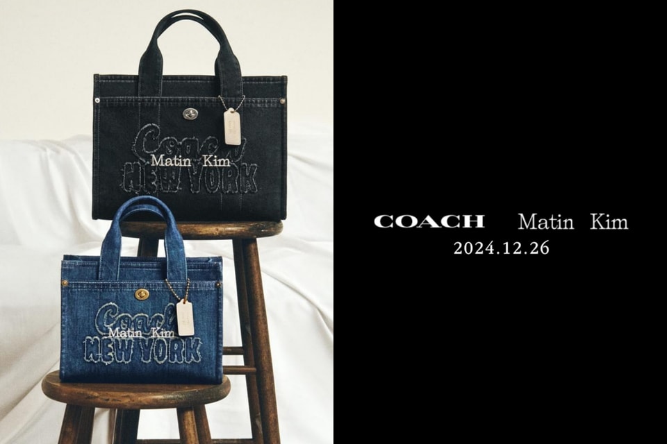 Coach 聯乘韓國爆紅時裝品牌 Matin Kim，絕對一開賣即引來瘋搶，記得調好鬧鐘！ - POPBEE