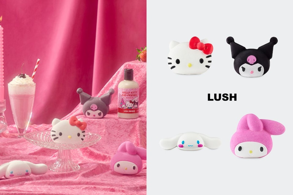 LUSH x Sanrio 夢想成真：Hello Kitty、美樂蒂沐浴球...超可愛限量品，即將引起轟動！ - POPBEE