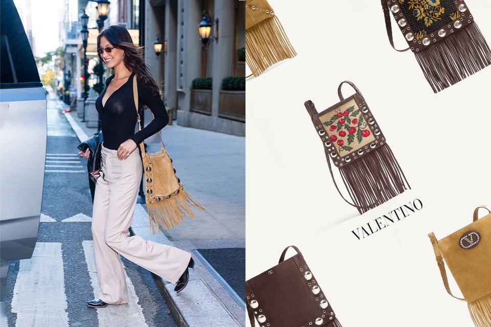 瞄準 Valentino Garavani Nellcôte 新包：夏日流蘇包正紅，一肩揹起瀟灑美！ - POPBEE