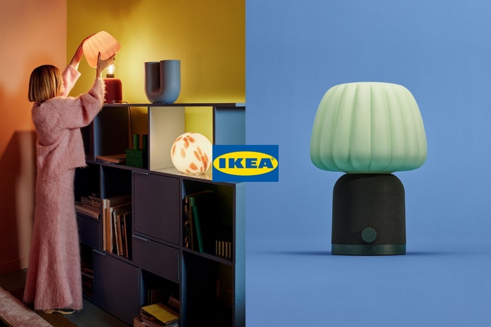IKEA 與 Teklan 聯乘系列：不只是一盞燈，還可以播放音樂！ - POPBEE