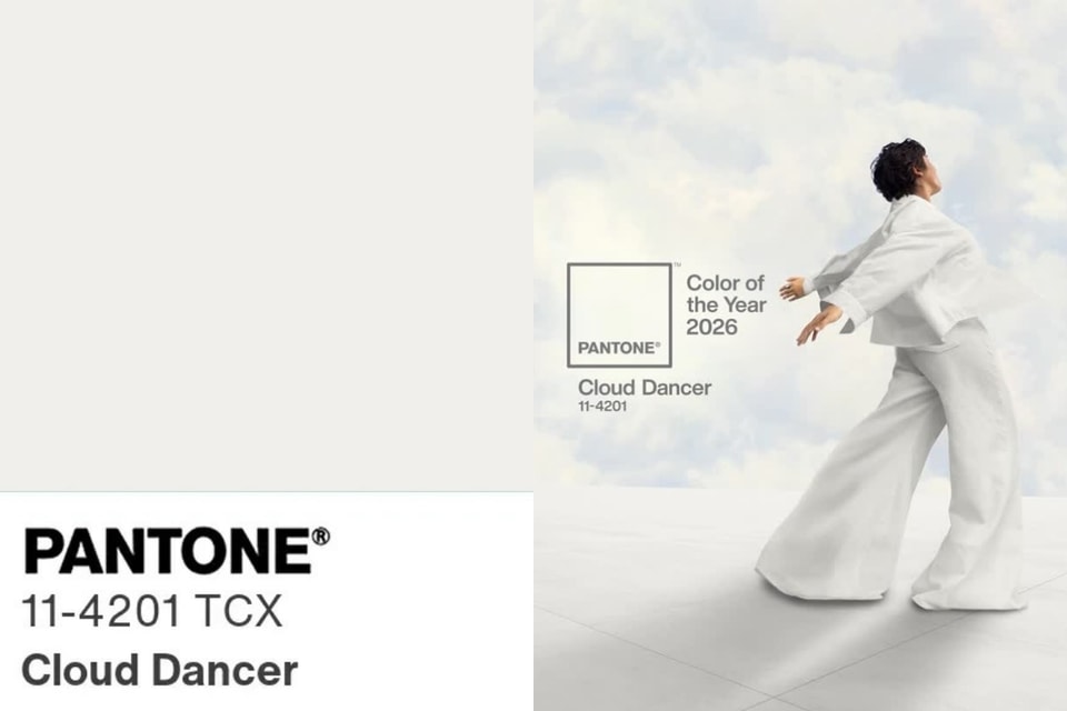 Pantone 2026 年度色是它—Cloud Dancer 雲上舞白！ - POPBEE