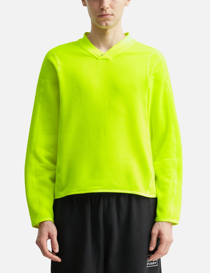 Nike Nike x Stüssy Pullover Thermal - Volt V-neck thermal, co-branded ...