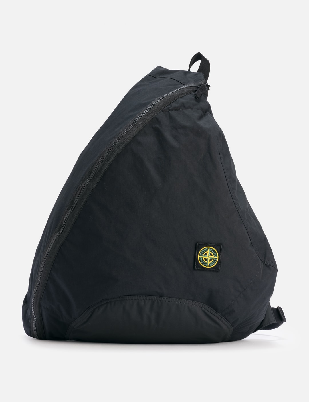 Stone Island Aluminium Tela Sling Bag - Aluminum-laminated cotton sling ...