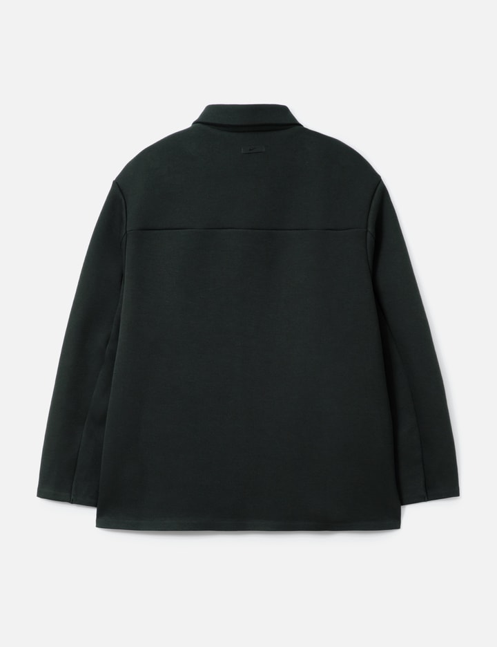 Nike Nike Tech Fleece Reimagined - Loose black fleece blazer with tech ...