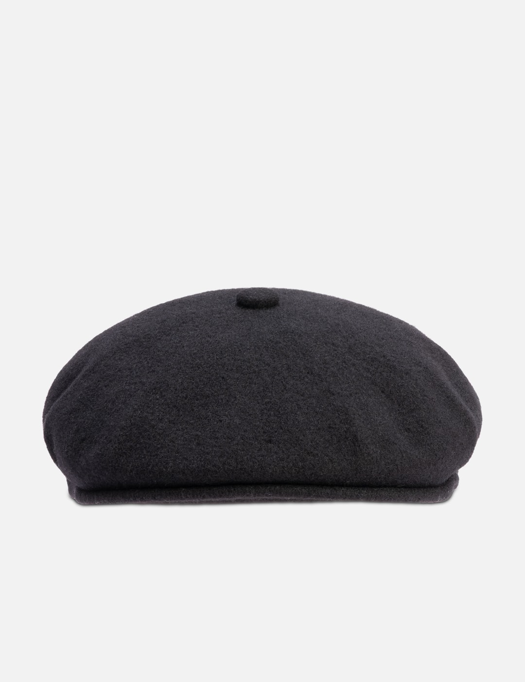 Kangol Hawker Cap - Black wool-blend cap in good condition, preloved | HBX