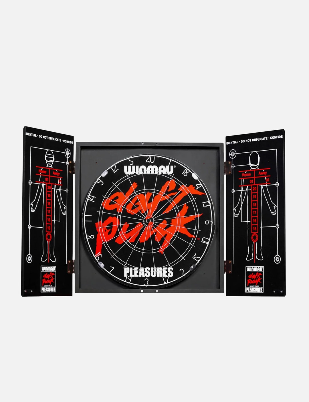 Pleasures Pleasures x Daft Punk Schematic Dartboard - Limited-edition ...