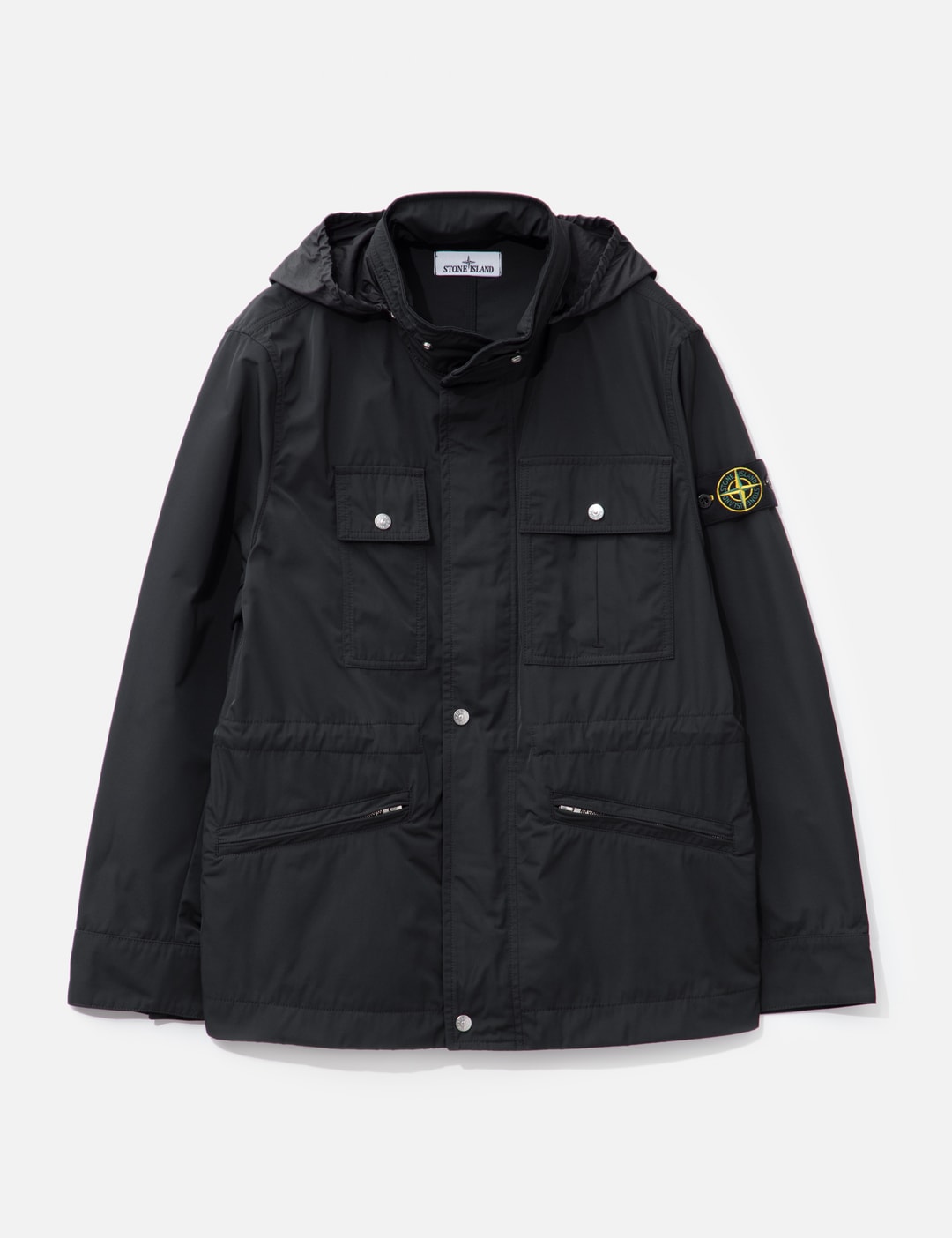 Stone Island - Micro Twill Field Jacket | HBX - Globally Curated ...