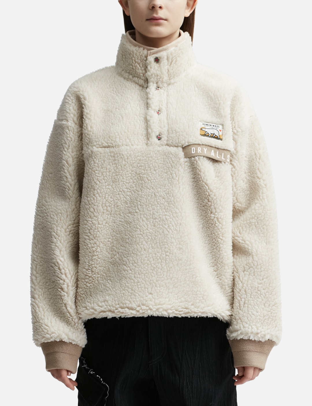 Human Made - BOA FLEECE PULLOVER | HBX - Globally Curated Fashion and ...